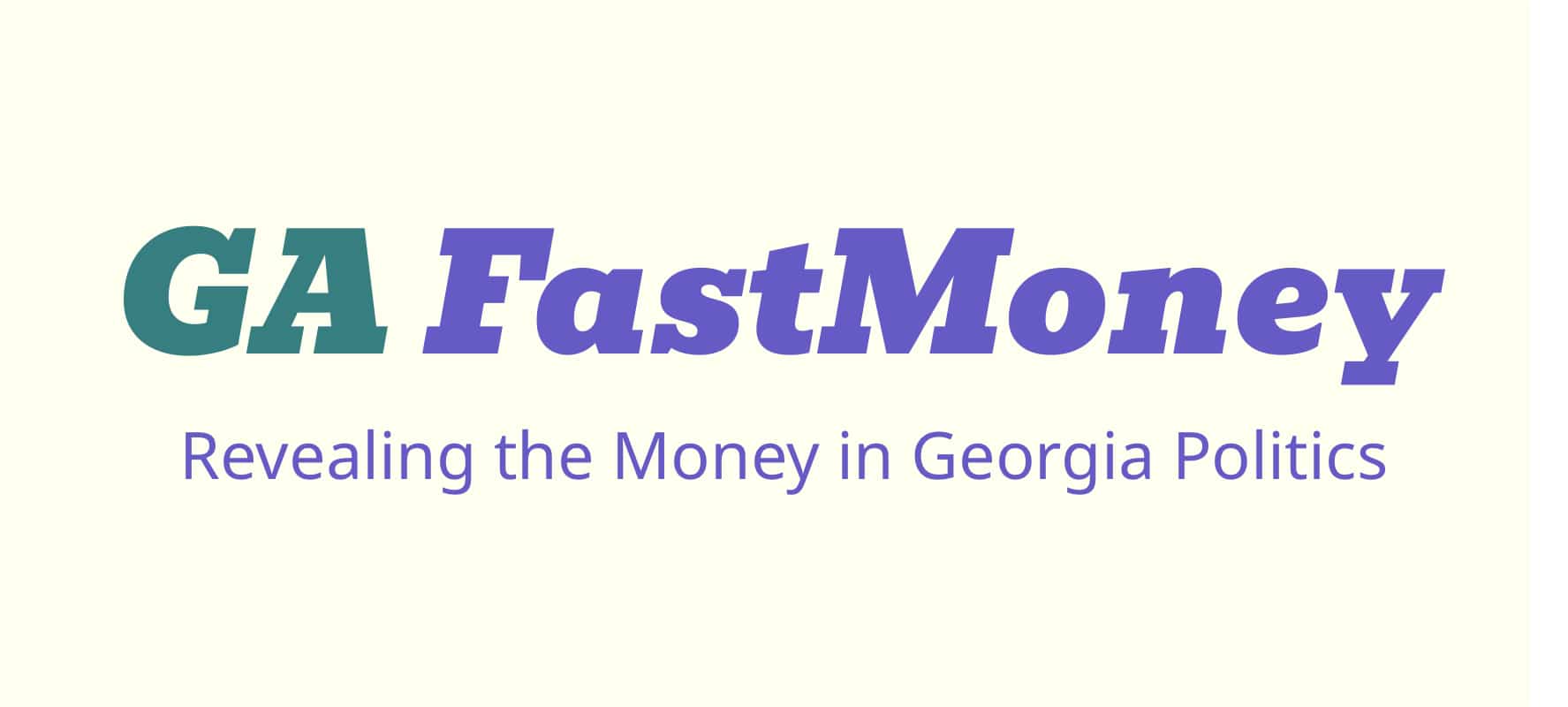 GA FastMoney - How Georgia Politicians Raise Money